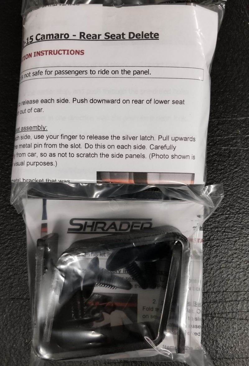 RSD hardware installation pack – Shrader Designs
